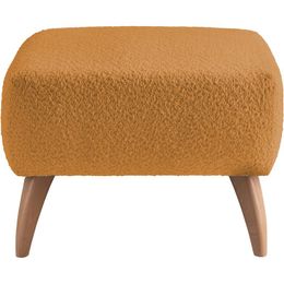 Home Affaire Polsterhocker &raquo;Lazio modern und bequem, schmale Armlehnen, tolle Detailverarbeitung&laquo; zwei verschiedene Fu&szlig;farben w&auml;hlbar gold 100% 