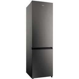 Haier K&uuml;hl-/Gefrierkombination Combi 2D 60 &raquo;HDPR3620ANPD&laquo; 205 cm hoch 59,5 cm breit FreshZone (0 &deg;C), Total No Frost silber Total No Frost: Nie wieder 