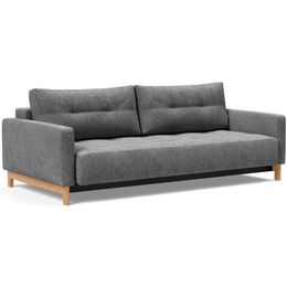 INNOVATION LIVING Schlafsofa &raquo;Pyxis, 3-Sitzer Sofa mit extrabreiter Bettfunktion, Skandi-Design&laquo; Stabiles Multifunktionssofa, extrabequem durch 