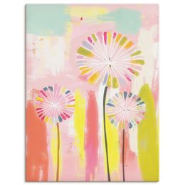 Artland Wandbild &raquo;Tr&auml;ume in Pastel&laquo; Blumenbilder 1 Stk. tlg. als Alubild, Leinwandbild, Poster, Wandaufkleber in verschied. Gr&ouml;&szlig;en Leinwand B/H/T: 45cm x 60cm