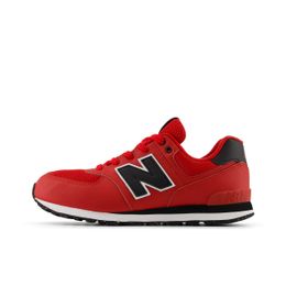 New Balance Jungen Sneaker "574", Gr. 38team rot, Synthetik, Textil, Schuhe