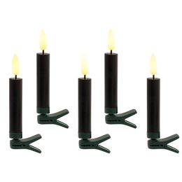 OTTO home LED-Christbaumkerzen &raquo;Bjarne, 25 kabellos Kerzen mit 3D-Flamme, H&ouml;he ca. 11,5 cm&laquo; 25 Stk.-flammig Weihnachtsdeko, Christbaumschmuck mit Dimm