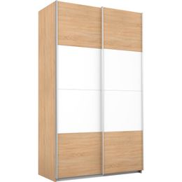 Rauch Schwebet&uuml;renschrank &raquo;Quadra Kleiderschrank Schrank Gaderobe&laquo; mit M&ouml;glichkeit zur individuellen Frontgestaltung, leichtg&auml;ngige T&uuml;ren wei&szlig; 