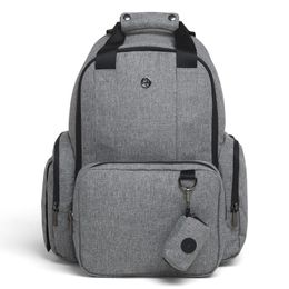 HUGGIES babywear Wickeltasche inklusive Wickelunterlage, ohne abgebildete Accessories grau Einheitsgr&ouml;&szlig;e Wickeltasche