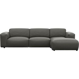 FLEXLUX Ecksofa &raquo;Lucera bequem und komfortabel durch hochwertigen Sitzaufbau, L.Form&laquo; modern & anschmiegsam, Kaltschaum, Stahl-Wellenunterfederung 