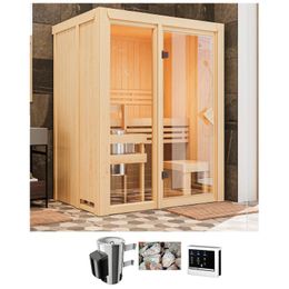 Karibu Sauna &raquo;Alani 1&laquo; Ofen 3,6 kW externe Strg.easy Saunaofen, externe Steuerung, 3,6 kW