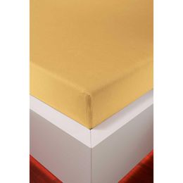 bellana Spannbettlaken &raquo;bellana deluxe mit Elasthan, Jersey 230 g/m&sup2;, Premium-Qualit&auml;t&laquo; mit 5% Elasthan, f&uuml;r Matratzen bis 35cm H&ouml;he, b&uuml;gelfrei, 