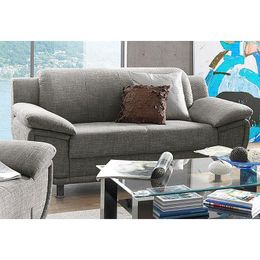 Trendmanufaktur 2-Sitzer &raquo;Rondo, Breite 178 cm, breite Armlehnen, F&uuml;&szlig;e schwarz&laquo; Couch wahlweise mit Federkern und in verschiedenen Bez&uuml;gen bestellbar 