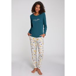 Vivance Dreams By Lascana Damen Vivance Dreams by Lascana Pyjama Set, 2 tlg. Mit sch&ouml;nem Muster 40/42