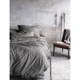 Irisette Bettw&auml;sche &raquo;Mink 8872&laquo; 2 Stk. einzigartige kuschelig weiche Winterbettw&auml;sche grau Biber, Obermaterial: 100% Baumwolle B/L: 155cm x 220cm, 1 Stk., 1 