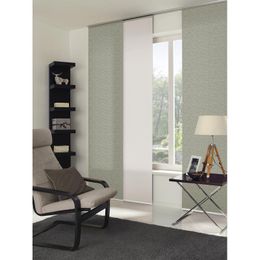 Gardinia Schiebegardine &raquo;Fl&auml;chenvorhang Zen Silence&laquo; 1 Stk. tlg. blickdicht, Polyester, nicht waschbar gr&uuml;n Polyester 245cm, 60cm