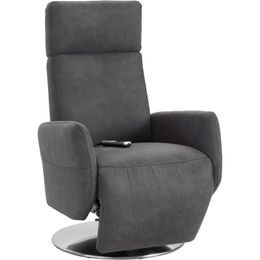 Sit & More sit&more Relaxsessel &raquo;Kobra&laquo; in Gr&ouml;&szlig;e L, wahlweise mit Motor und Aufstehhilfe grau Luxus-Kunstleder;NaturLEDER (echtes Rindsleder);Luxus-Microfaser (