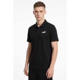 Puma Herren Poloshirt "ESS NO 1 LOGO PIQUE POLO", schwarz, Gr. XXL, unifarben, Piqu&eacute;, Obermaterial: 96% Baumwolle, 4% Elasthan, Shirts, Regular Fit,