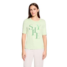 Betty Barclay Damen Kurzarmshirt "Damen kurzarm", gr&uuml;n, Basic, Gr. 38, Jersey, Obermaterial: 95% Viskose, 5% Elasthan, Shirts