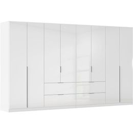 OTTO home Dreht&uuml;renschrank &raquo;Kleiderschrank Schrank Garderobe AGORDO mit Dekor- oder Hochglanzfront&laquo; in zwei Griff-Farben, Breite 360 cm, mit 
