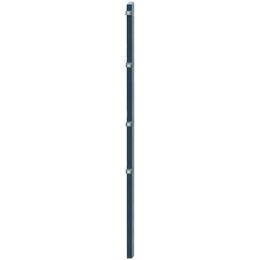 Arvotec Zaunpfosten &raquo;EXCLUSIVE 160&laquo; 6x4x220 cm f&uuml;r Mattenh&ouml;he 160 cm, zum Einbetonieren grau Edelstahl, Kunststoff 1 Stk., 220cm