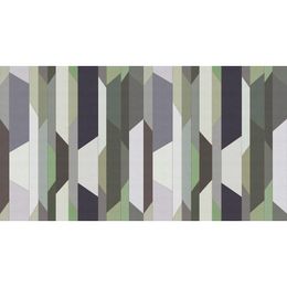 Livingwalls living walls Fototapete &raquo;Walls by Patel Fold 1&laquo; glatt Vlies, Wand, Schr&auml;ge beige Vlies B/L: 5m x 2,7m
