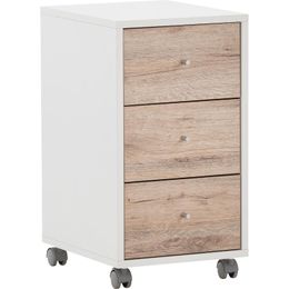 Schildmeyer Rollcontainer &raquo;Serie 400, Rollcontainer, Made in Germany, B 32,6 cm&laquo; Solide Verarbeitung - Dieses Produkt ist in Deutschland gefertigt braun 