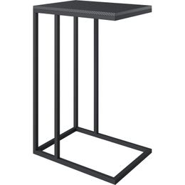 Phoenix Beistelltisch perfekt f&uuml;r Gaming-Sessel schwarz B/H/T: 40cm x 29cm x 60cm