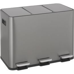 OTTO home M&uuml;lleimer &raquo;Garrin, Soft Close, Fassungsverm&ouml;gen 3x 15 Liter&laquo; 3 Beh&auml;lter M&uuml;lltrennsystem mit 3 separaten Innenbeh&auml;ltern und Fu&szlig;trittpedalen 