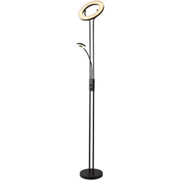 Searchlight Stehlampe &raquo;Mother & Child LED Floor Lamp&laquo; LED-Modul 1 Stk. Warmwei&szlig; schwarz 1, &Oslash; 28cm H: 180cm, 1 Stk.