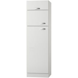 Optifit Backofen/K&uuml;hlumbauschrank &raquo;Agos&laquo; H&ouml;he 206,8 cm wei&szlig; B/H/T: 60cm x 206,8cm