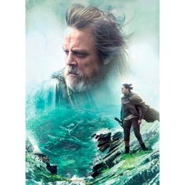 Komar Fototapete &raquo;STAR WARS The Last Jedi - Gr&ouml;&szlig;e 184 x 254 cm&laquo; bedruckt glatt Kinderzimmer bunt Papier B/L: 184m x 254m, Rollen: 4