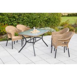 Merxx Garten-Essgruppe &raquo;Ravenna&laquo; beige Einheitsgr&ouml;&szlig;e