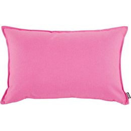 HOCK Dekokissen &raquo;Caribe Outdoor&laquo; wasserabweisend, Kissenh&uuml;lle mit F&uuml;llung, 1 St&uuml;ck pink Polyacryl (dralon ) B/L: 60cm x 40cm, 1 Stk.