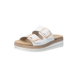 Remonte Espadrilles Pantoletten in Wei&szlig; | Gr.: 40