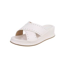 Ital-Design Sandale & Sandalette in Wei&szlig; | Gr.: 41