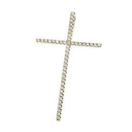 Firetti Damen Kettenanh&auml;nger &raquo;Schmuck Geschenk Gold 585 Halsschmuck Anh&auml;nger Kreuz&laquo; mit Brillanten 0,12 SI = kleine Einschl&uuml;sse, Gelbgold 585, 1 g