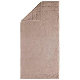 Egeria Handt&uuml;cher &raquo;Prestige&laquo; Uni Programm mit Streifenbord&uuml;re, SUPIMA Baumwolle grau Walkfrottee, Obermaterial: 100% Baumwolle B/L: 50cmx100cm, 2 Stk., 