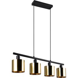 REALITY LEUCHTEN Pendelleuchte &raquo;JASON, H&auml;ngelampe Esszimmerlampe, 4-flammig, exkl. 4xE14 max 10W&laquo; E14 1 Stk. warmwei&szlig; - kaltwei&szlig; h&ouml;henverstellbar max 
