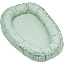 Julius Z&ouml;llner Kuschelnest &raquo;NIDO, Stary&laquo; Made in Germany gr&uuml;n Obermaterial: 100% Baumwolle. F&uuml;llung: 100% Polyester Einheitsgr&ouml;&szlig;e