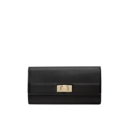 Tommy Hilfiger Damen Geldb&ouml;rse &raquo;TH MODERN LARGE FLAP WALLET&laquo; Damen Portemonnaie, Geldbeute mit goldfarbenen Accessoires Einheitsgr&ouml;&szlig;e