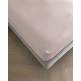 Kayori Spannbettlaken &raquo;Emma&laquo; 100% Baumwollsatin grau Mako-Satin, Obermaterial: 100% Baumwolle B/L: 180cm x 200cm, 1 Stk., Mako-Satin, 180x200 15cm
