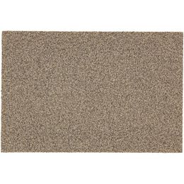 Astra Fu&szlig;matte &raquo;Brush Line 240&laquo; rechteckig 11 mm H&ouml;he T&uuml;rmatte, Schmutzfangmatte, In -und Outdoor geeignet beige Kunstfaser B : 50cm 1 Stk., 11mm, L: 