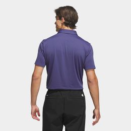 Herren Poloshirt "PERFORMANCE STRUKTURIERTES", lila, Gr. M, adidas Performance, Obermaterial: 88% Polyester, 12% Elasthan, Shirts, mit strukturierter