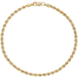 Firetti Armkette &raquo;Schmuck Geschenk Gold 585 Armschmuck Armkette Kordel ca. 3 mm breit&laquo; gold 19, Gelbgold 585