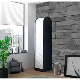 M&auml;usbacher Rollladenschrank &raquo;Big System Office&laquo; Breite 46 cm schwarz schwarzstahl, B/H/T: 46cm x 192cm x 44cm