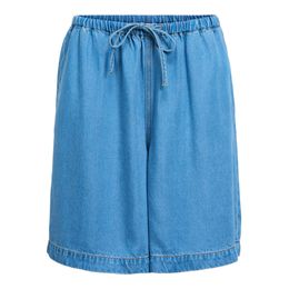 Object Shorts 'OBJFRAME' Damen Gr&ouml;&szlig;e 38 blue denim