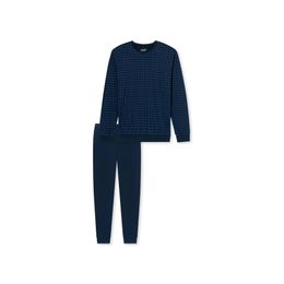 uncover by Schiesser Pyjama in Dunkelblau | Gr.: XL