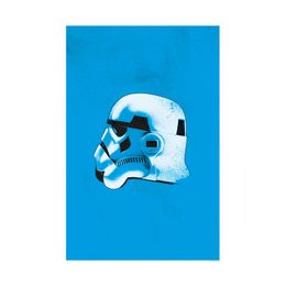 Komar Bild &raquo;Star Wars Classic Helmets Stormtrooper&laquo; Star Wars 1 Stk. tlg. Wandbild zur Dekoration im Kinderzimmer - ohne Rahmen bunt Holz, Papier B/H/T: 