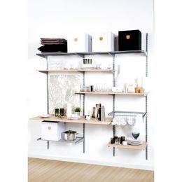 Phoenix Wandregal &raquo;Staxx&laquo; braun B/H/T: 65cm x 223,6cm x 62cm