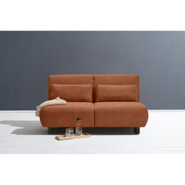 ell+ell ell + ell Schlafsofa &raquo;Minou&laquo; orange B/H/T: 160cm, PUR-Schaumstoff