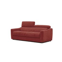 Egoitaliano Schlafsofa &raquo;STRIKE, Made in Italy-Designsofa mit Dauerschlaffunktion,Breite 195 cm&laquo; Bettsofa, Luxus-Microfaser Lederoptik mit verstellbaren 