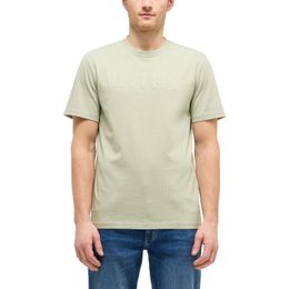 Mustang Herren Kurzarmshirt "Herren Style Austin", beige, Gr. XXL, Jersey, 100% Baumwolle, Shirts