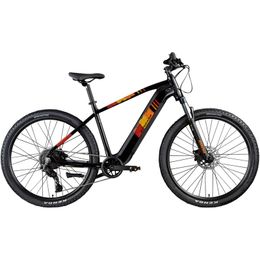 Z&uuml;ndapp Z&uuml;ndapp Unisex &raquo;Z808&laquo; 10 Gang Shimano Deore RD-T6000 Schaltwerk Kettenschaltung Heckmotor 250 W Pedelec, Elektrofahrrad f&uuml;r Damen und Herren, MTB 