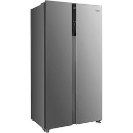 Beko Side-by-Side &raquo;GNO5322XPN 8996313200&laquo; 177 cm hoch 90 cm breit ProSmart Inverter Motor &ndash; langlebig und mit 10 Jahren Garantie silber kein 